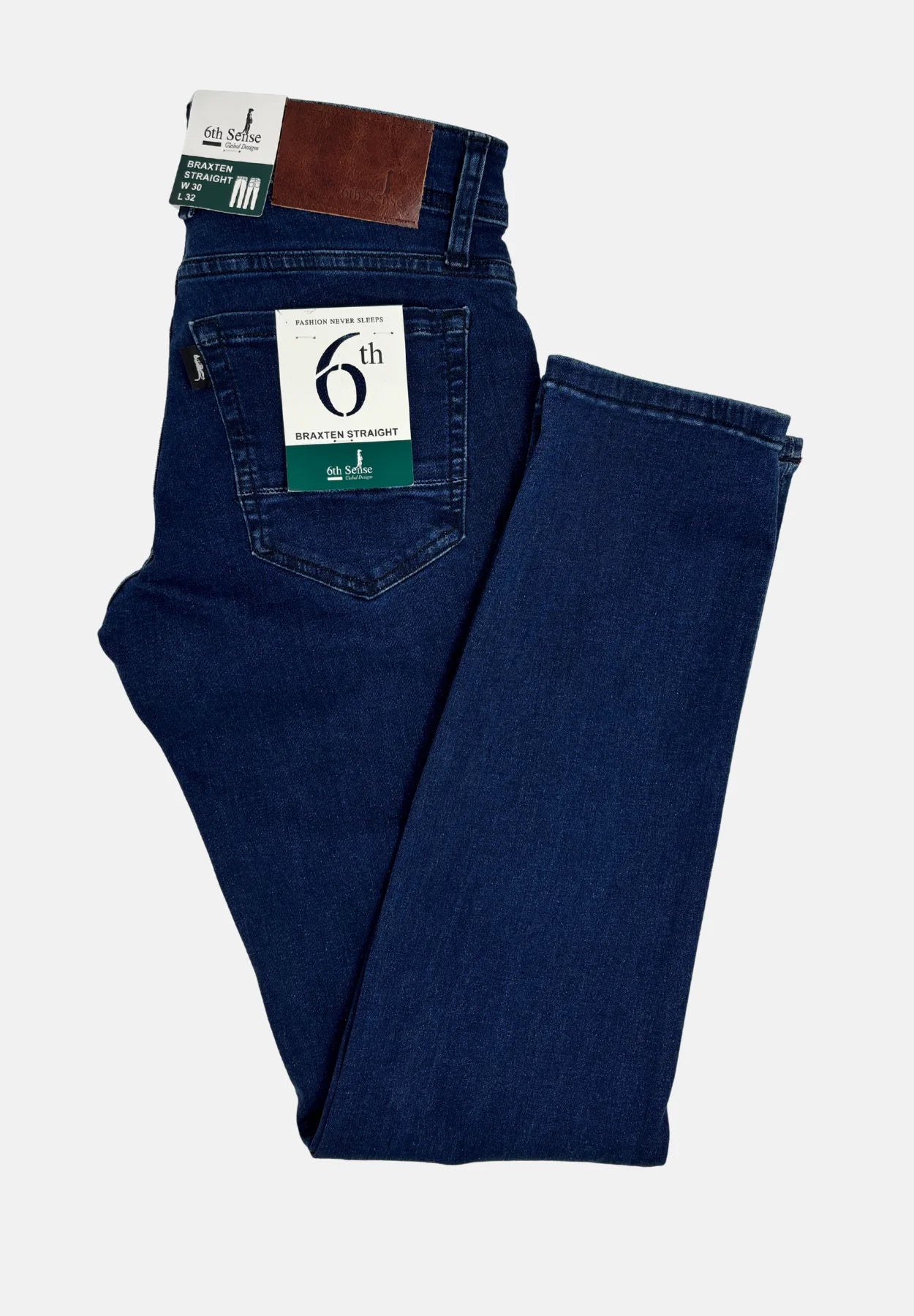 6th Sense Jeans | Straight Leg | Braxten | Night Time Blue – faddens.ie
