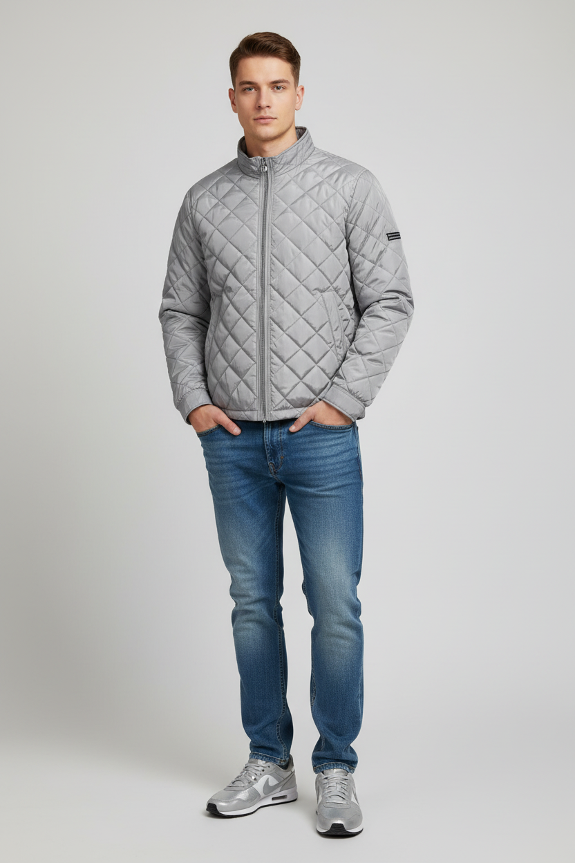 Men's 6th Sense Orion Jacket | Silver – faddens.ie